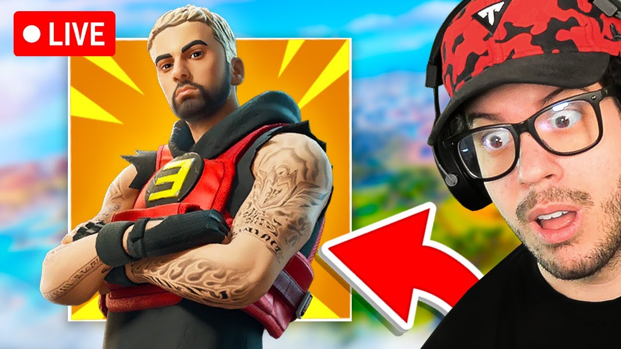 🔴NA ŻYWO! - NOWA SKÓRKA RAP EMINEMA w FORTNITE! (Oczekiwany) - Creo Gaming